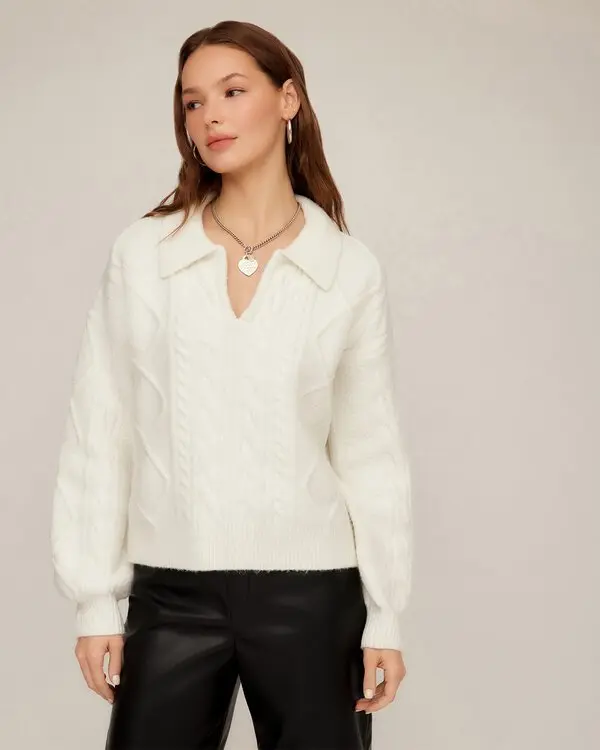 Fifteen Twenty Francis Polo Sweater