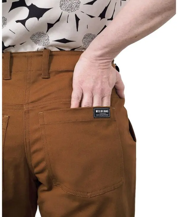 WILDFANG The Essential Utility Pant - Walnut