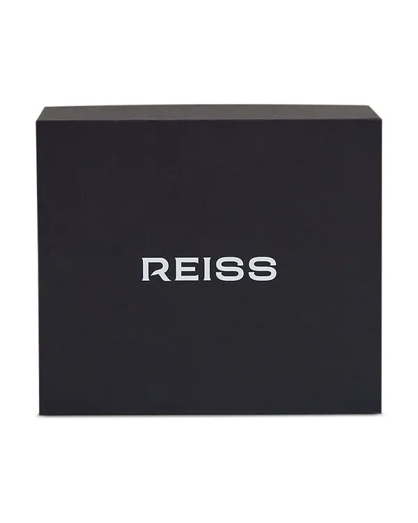 REISS Reign Reversible Leather Belt - Black/brown