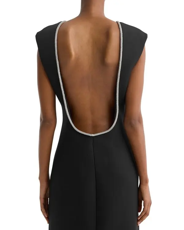 RÓHE Open Back Midi Dress