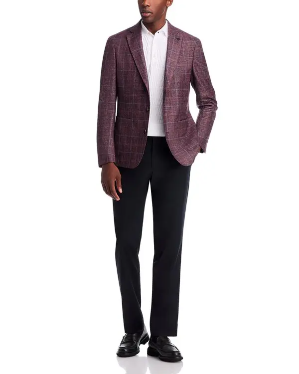 Peter Millar Crown Crafted Claren Plaid Tailored Fit Soft Sport Coat
