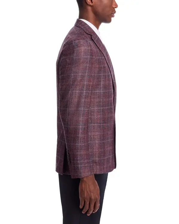 Peter Millar Crown Crafted Claren Plaid Tailored Fit Soft Sport Coat