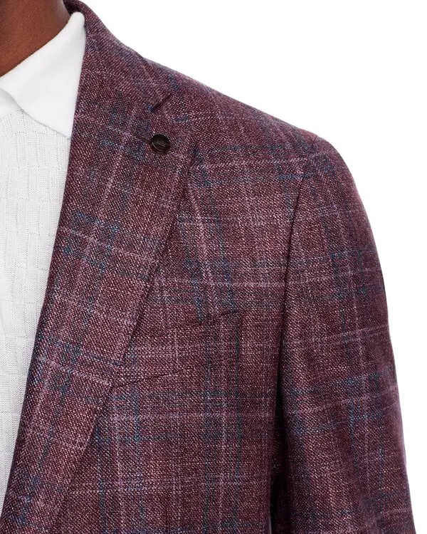 Peter Millar Crown Crafted Claren Plaid Tailored Fit Soft Sport Coat