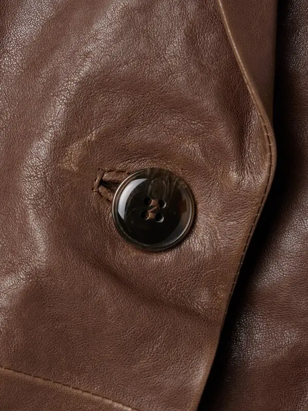 TWP James Leather Blazer