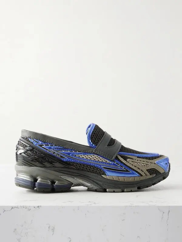 NEW BALANCE 1906l Leather And Rubber-trimmed Mesh Slip-on Sneakers - Multi