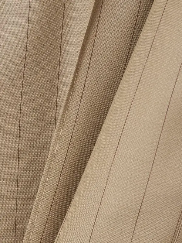 JIL SANDER Pinstriped Wide Leg Pants