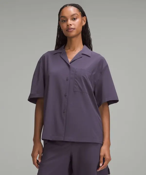 Lululemon Button-down Shirt - Atmospheric Purple