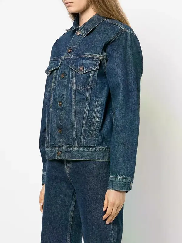 RE/DONE 90s Oversized Trucker Denim Jacket