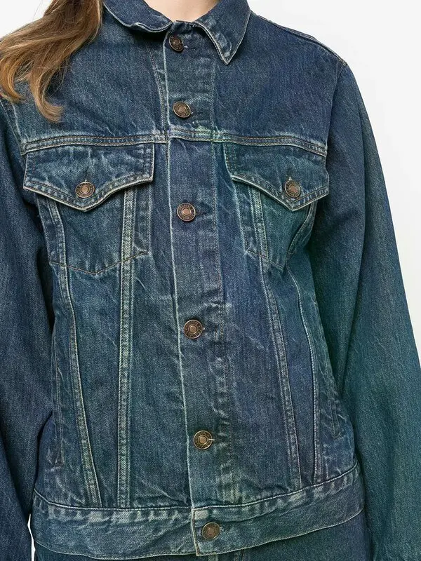 RE/DONE 90s Oversized Trucker Denim Jacket