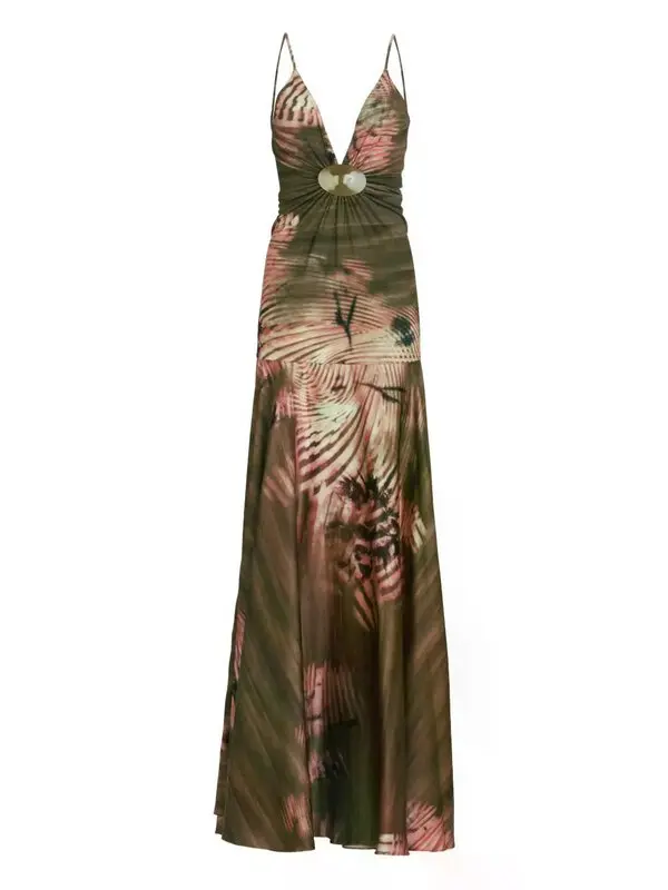 Silvia Tcherassi Carmin Tie-dye Dress