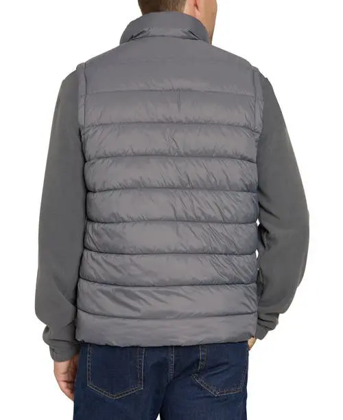 IZOD Classic Puffer Vest - Charcoal