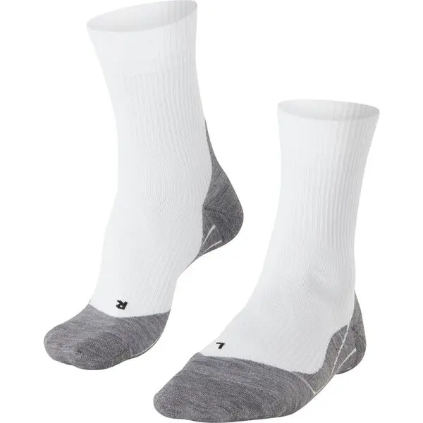 Falke Te4 Tennis Crew Socks - White-mix