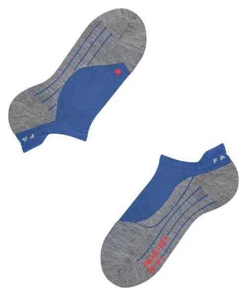 Falke Ru4 Endurance No Show Running Socks - Athletic Blue