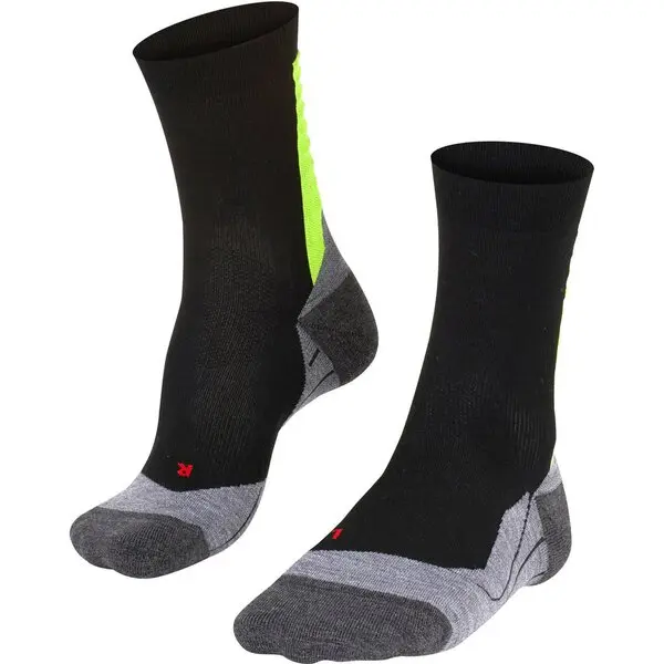 Falke Achilles Tendon Relief Athletic Socks - Black