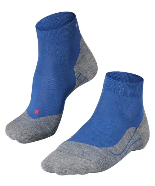 Falke Ru4 Endurance Short Ankle Socks - Athletic Blue