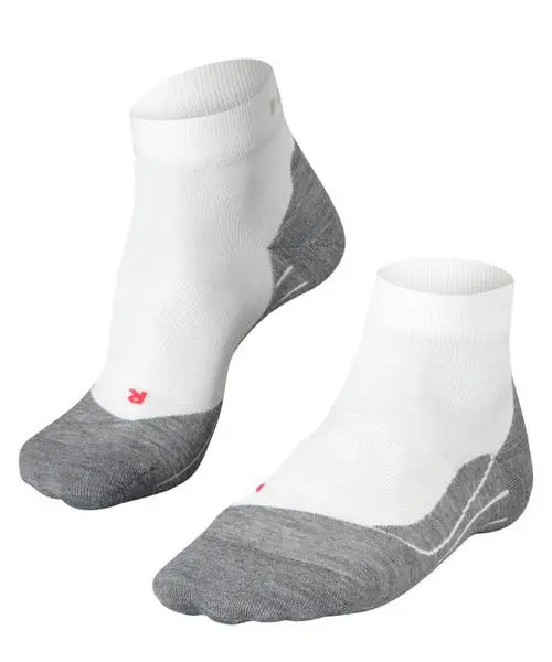 Falke Ru4 Endurance Short Ankle Socks - White-mix