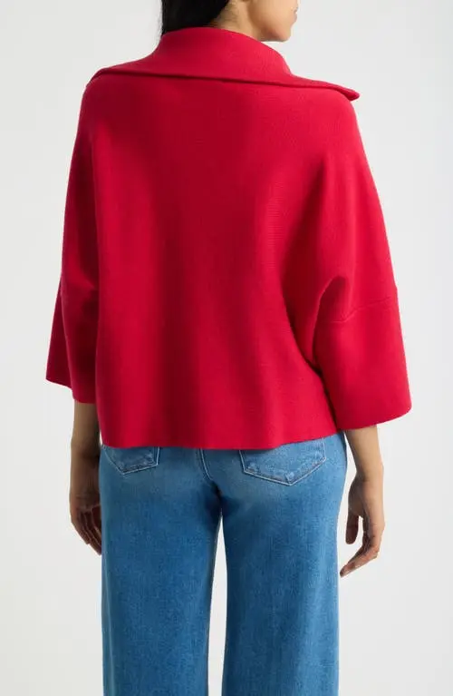 APNY Half-zip Pullover - Red