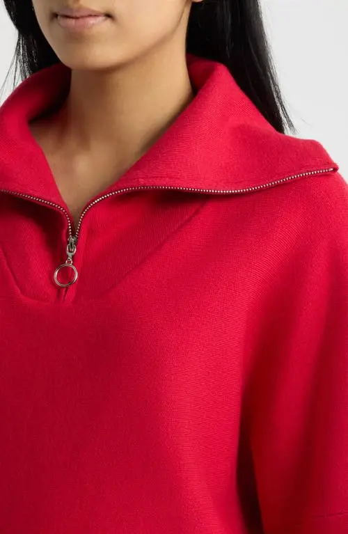 APNY Half-zip Pullover - Red