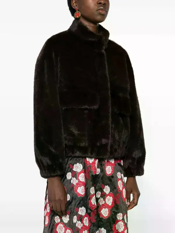 Ba&sh Paros Faux Fur Jacket