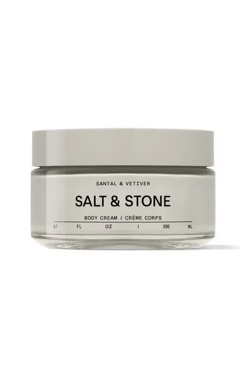 SALT & STONE Bergamot Hinoki Body Cream - Santal & Vetiver