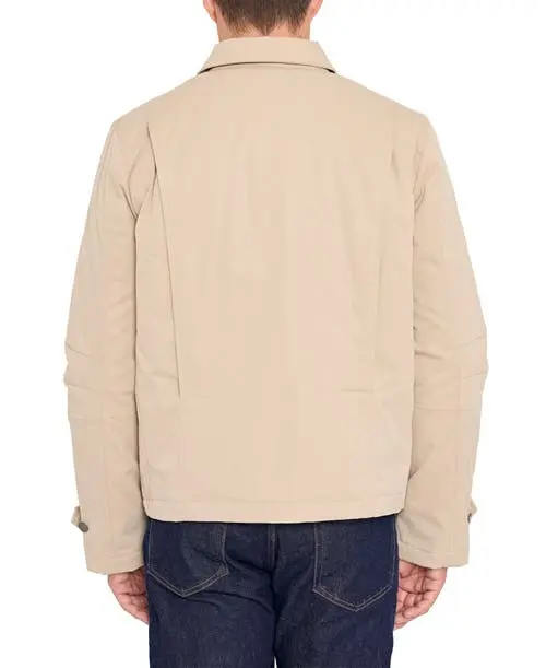 IZOD Zip Front Work Jacket - Sand