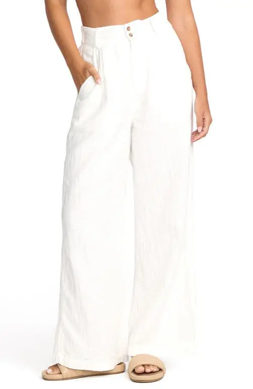 BILLABONG Tailor Made Wide Leg Pants - Stencil Wash