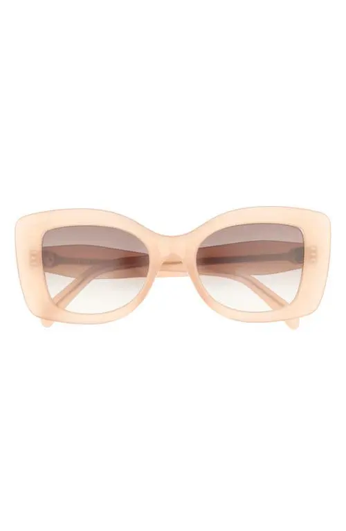Celine 3 Dots Butterfly Sunglasses - Shiny Pink/gradient Brown