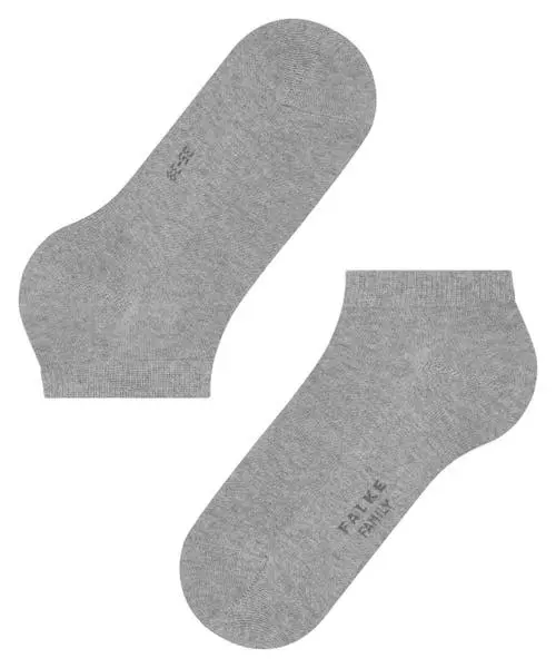 Falke Sustainable Cotton Sneaker Socks - Greymix