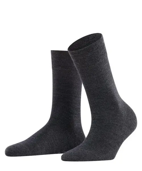 Falke Sensitive Berlin Crew Socks - Anthracite Melange