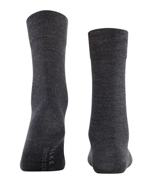 Falke Sensitive Berlin Crew Socks - Anthracite Melange
