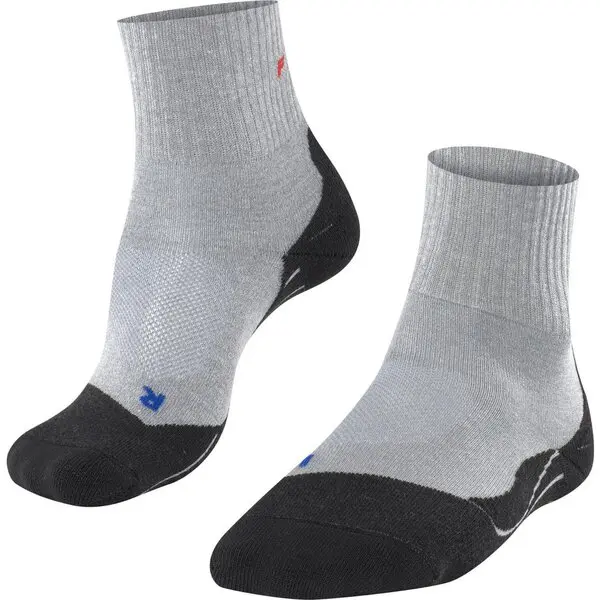 Falke Tk2 Explore Cool Short Hiking Socks - Light Grey