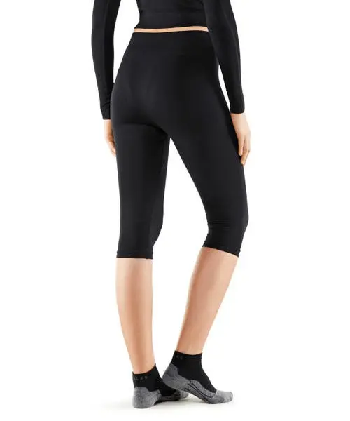Falke Maximum Warm 3/4 Base Layer Bottom - Black