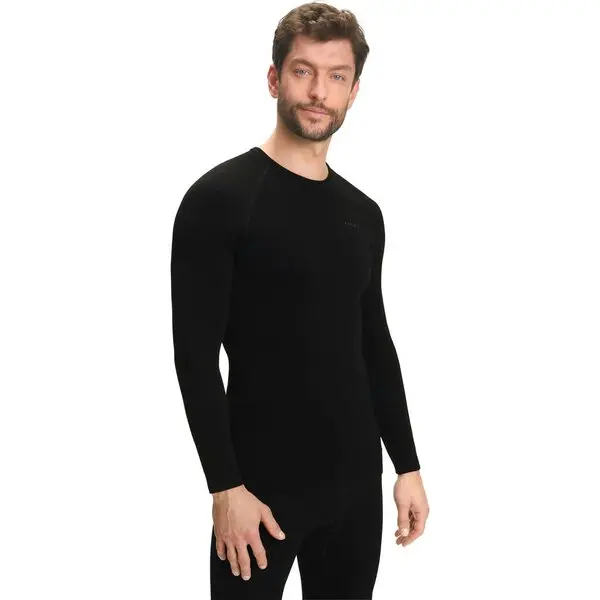 Falke Maximum Warm Base Layer Top - Black