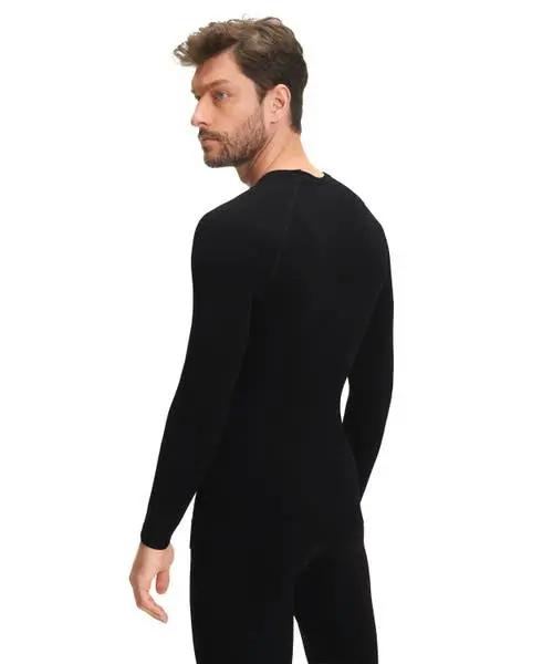 Falke Maximum Warm Base Layer Top - Black