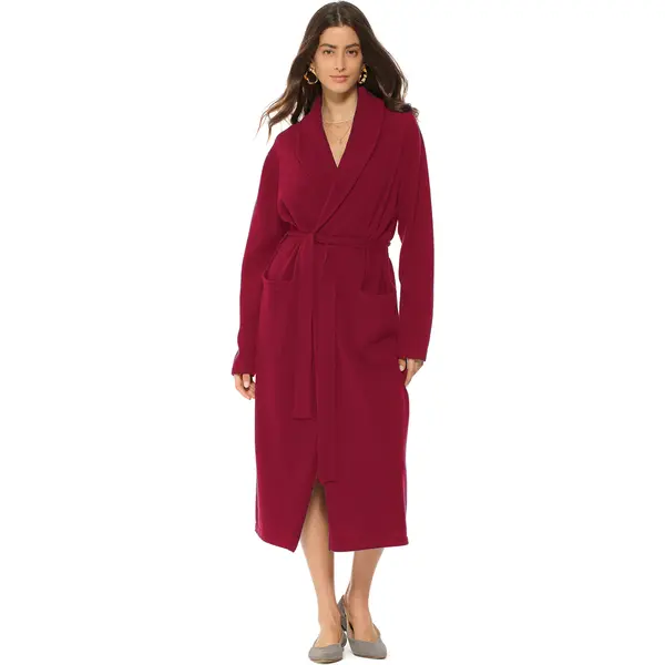 MONTICELLI CASHMERE Pure Cashmere Knit Robe - Chianti