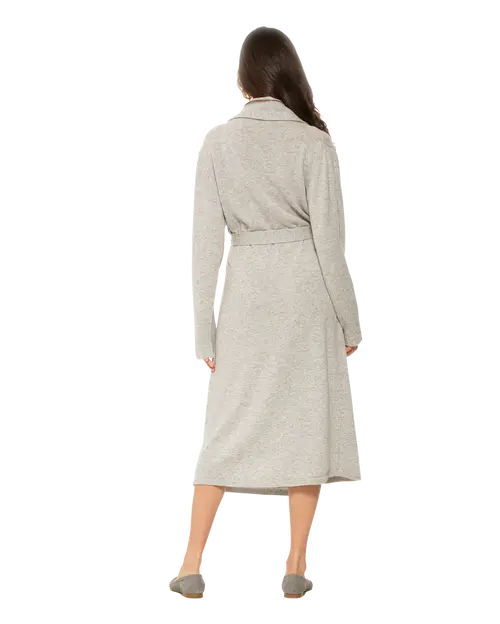 MONTICELLI CASHMERE Pure Cashmere Knit Robe