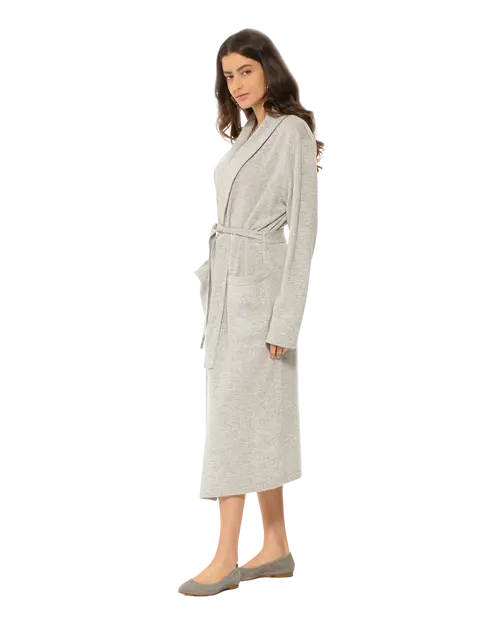 MONTICELLI CASHMERE Pure Cashmere Knit Robe