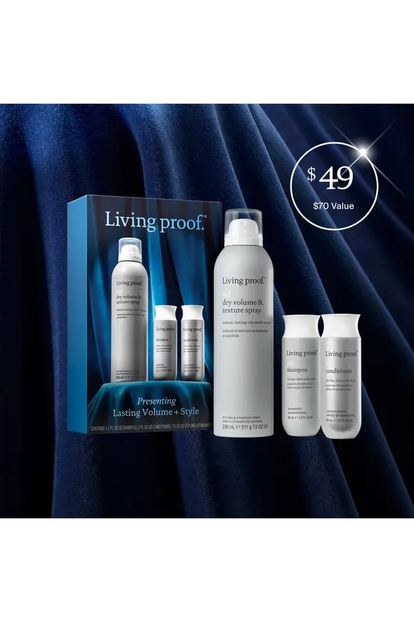 Living Proof Lasting Volume + Style Holiday Kit