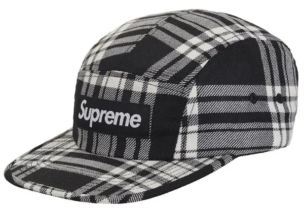 Supreme Lochcarron Camp Cap - Black