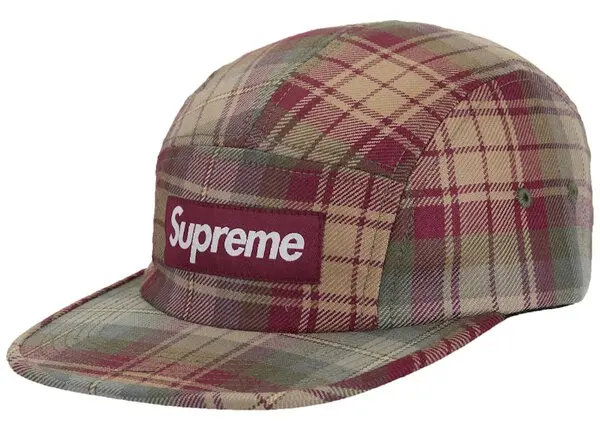 Supreme Lochcarron Camp Cap - Green
