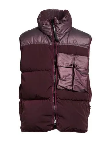C.P. COMPANY Hooded Padded Vest - Purple