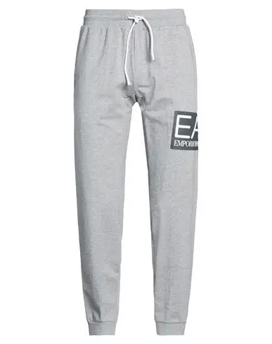 EA7 Pants Size Cotton, Elastane - Grey