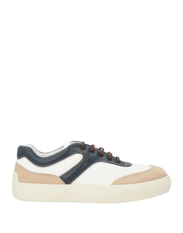 TOD'S Leather And Textile Fiber Sneakers