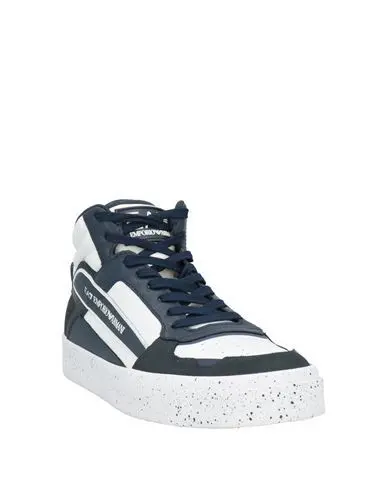 EA7 High-top Leather Sneakers