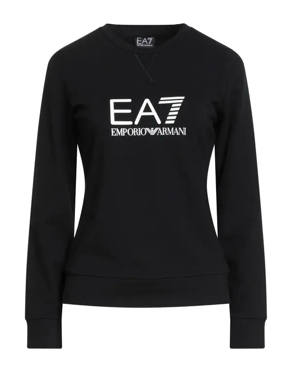 EA7 Cotton-elastane Sweatshirt By