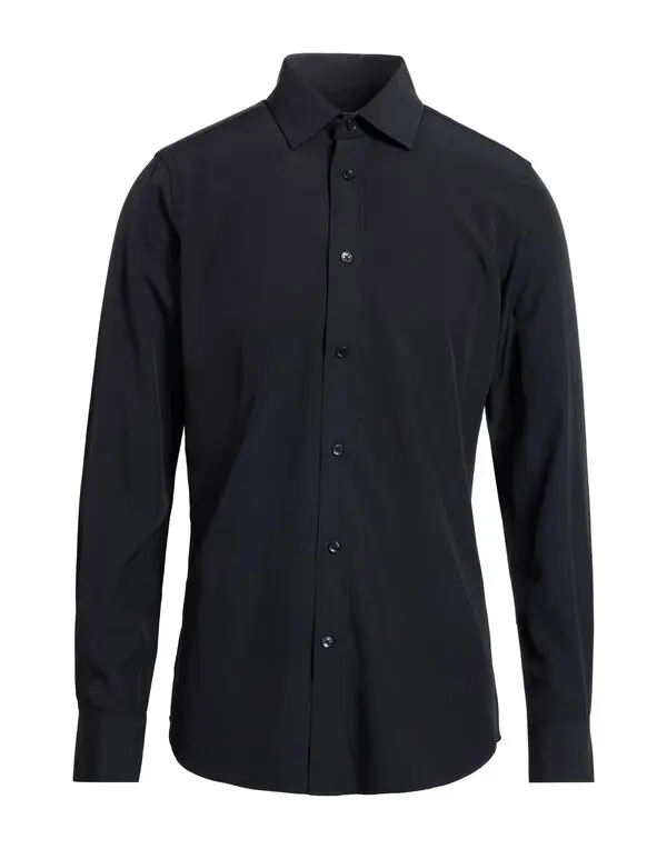 Scotch & Soda Shirt Light Size Polyester, Elastane - Black