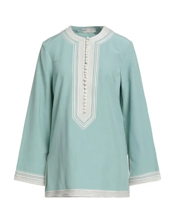 Tory Burch Woven Kaftan Top - Blue