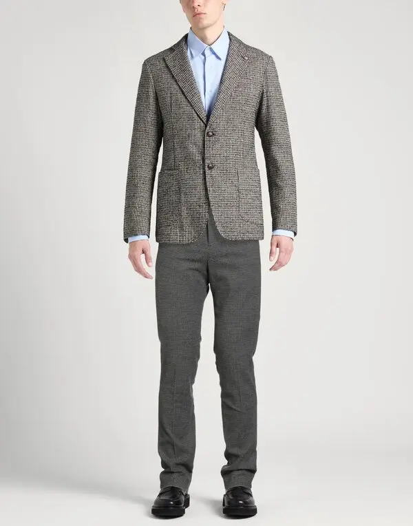 PT TORINO Flannel Houndstooth Casual Pants