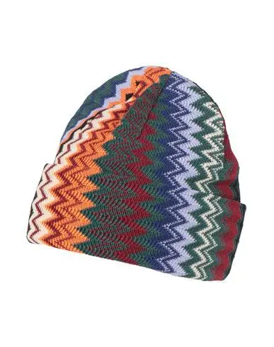 Missoni Intarsia-knit Beanie - Orange