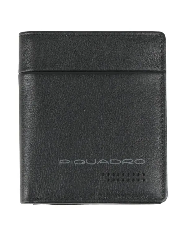 PIQUADRO Wallet Leather - Black